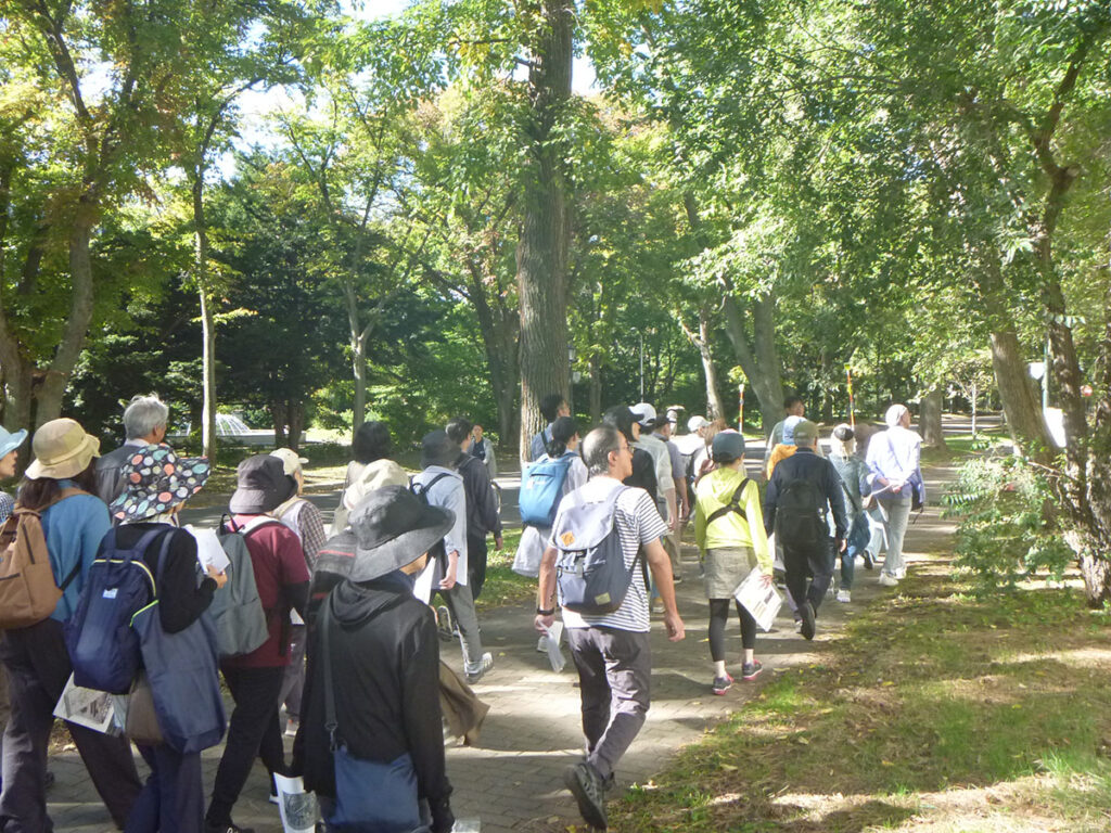 第24回 トレイルウォークの開催 – 北海道大学埋蔵文化財調査センター